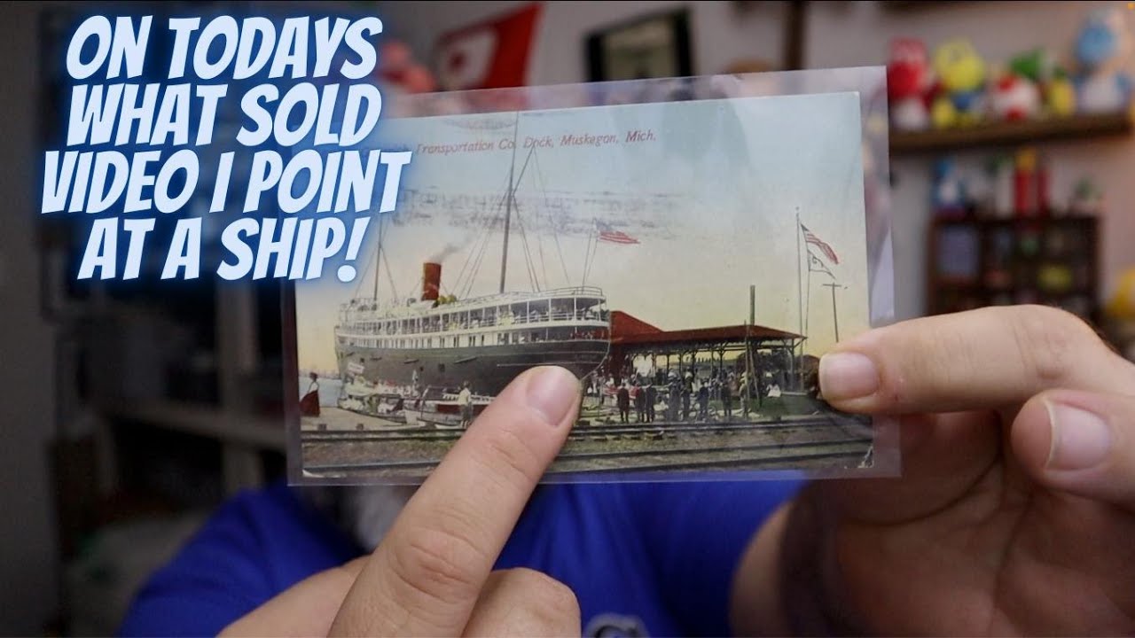 On todays what sold I point at a ship! (insert click bait here) - YouTube