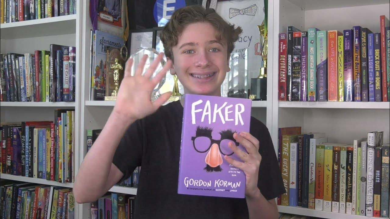 My Book Review of the Middle-Grade Novel FAKER by NYT Bestselling ...