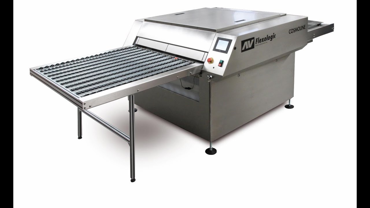 Waterwashable Photopolymer Flexo Plate Processor | Cosmoline - YouTube
