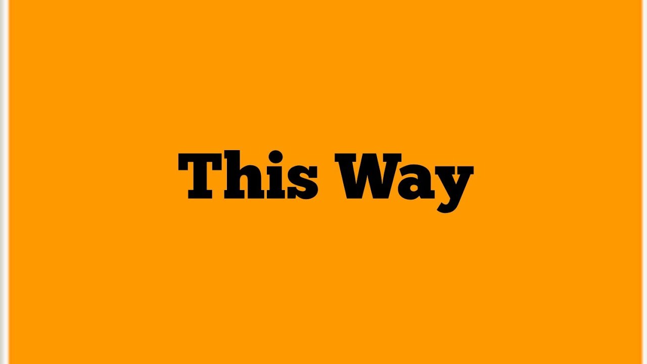 The Meaning of My Song called This Way. Lyrics Broken Down. - YouTube