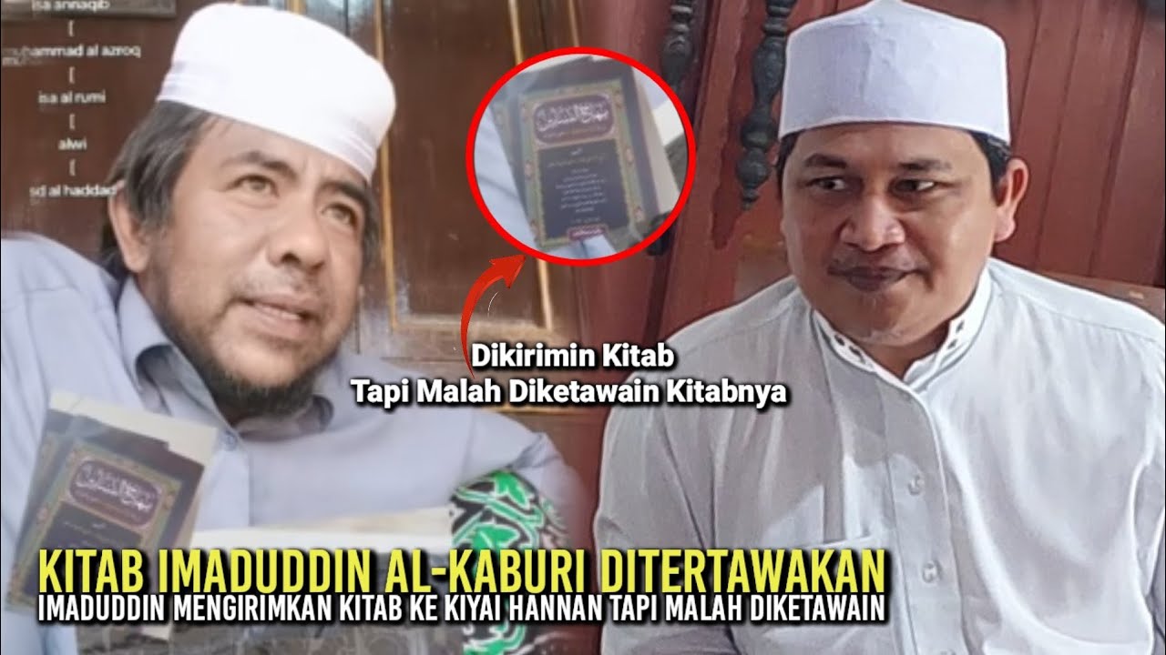 KITAB IMADUDDIN AL-KABURI DITERTAWAKAN ||IMAD MENGIRIMKAN KITAB TAPI ...