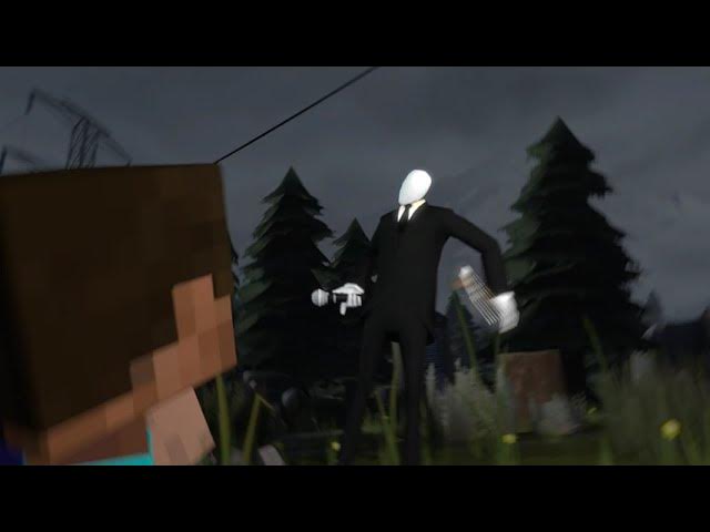 Minecraft Slenderman Vs Herobrine