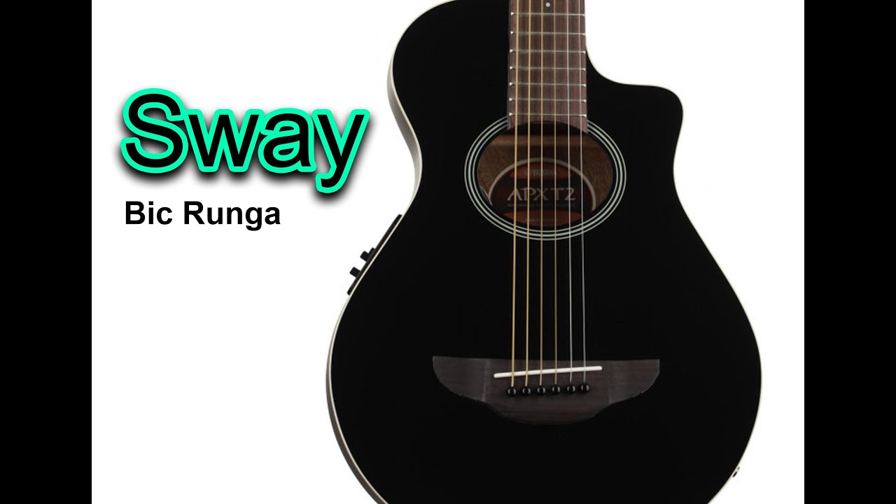 sway by Bic Runga acoustic karaoke - YouTube