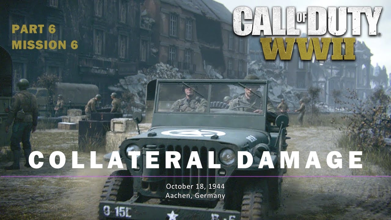 Call of Duty WWII | Walkthrough Gameplay | Part 6 | Mission 6 ...