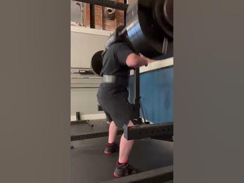 405 SSB bar squat - YouTube