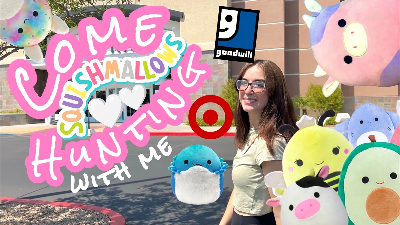 Squishmallow Hunting & Thrifting ALL DAY - YouTube