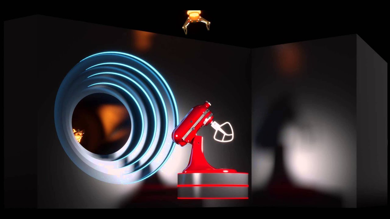 3D Animation - KitchenAid Stand Mixer - YouTube