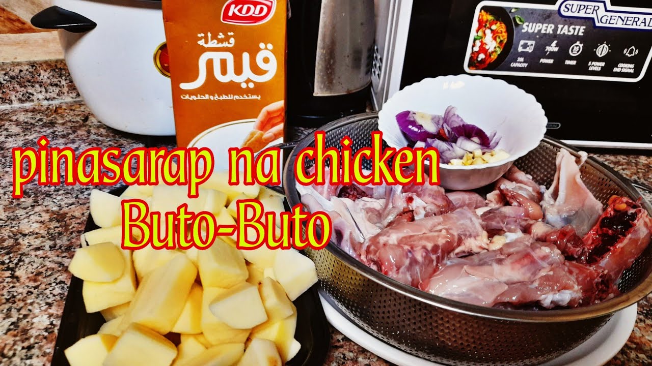 Sinubukan Kong mag luto ng chicken Buto-Buto na my cooking cream - YouTube