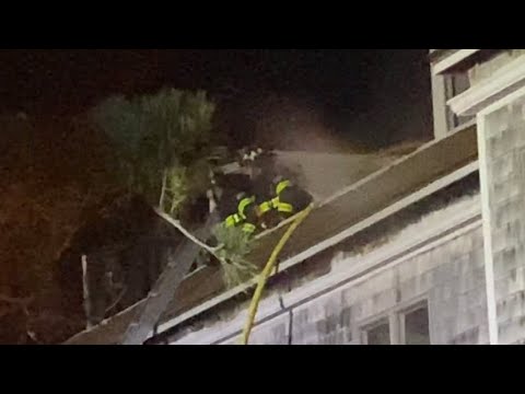 3 Alarm Hyannis Structure Fire - YouTube