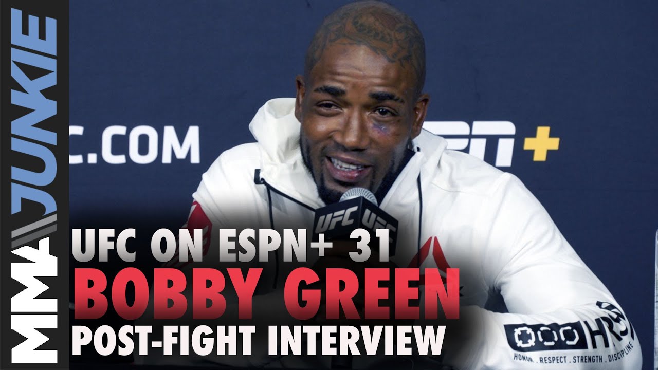 Bobby Green reflects on rough road after big win | UFC on ESPN+ 31 post ...