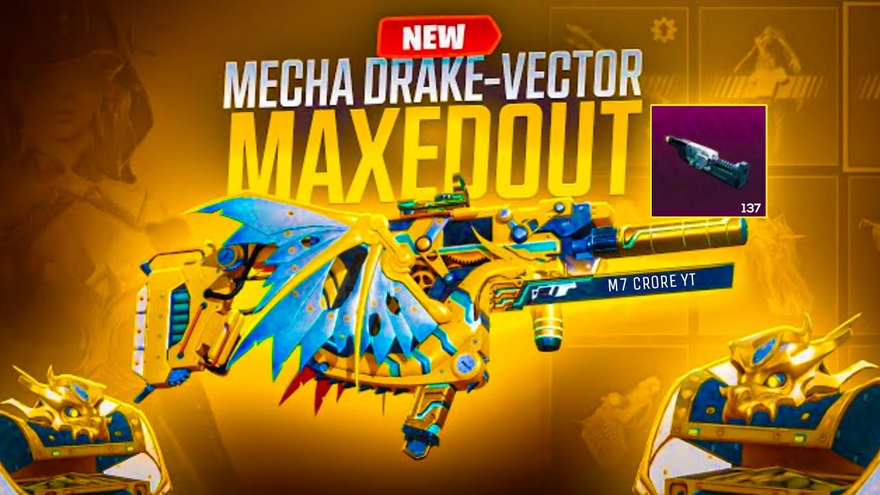 mecha drake vector gun crate opening | Light dark crate opening ...