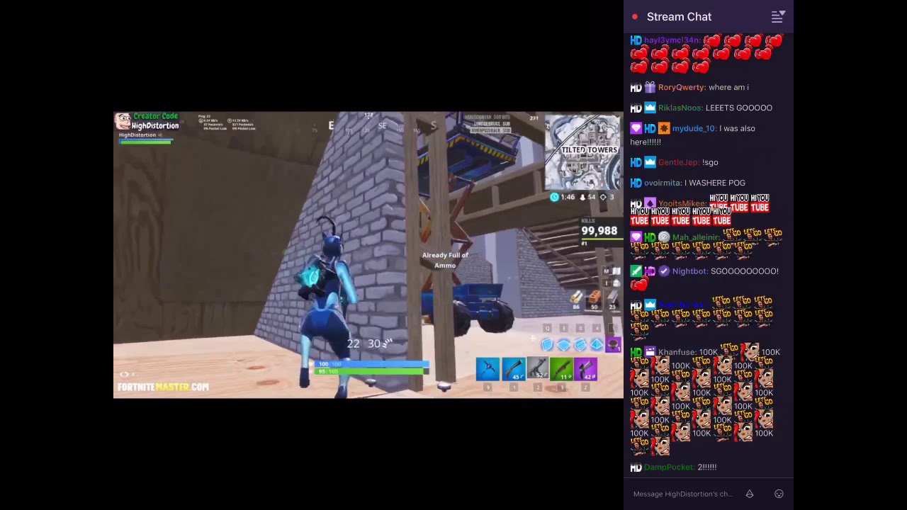 High Distortion 100K Kills Game - YouTube