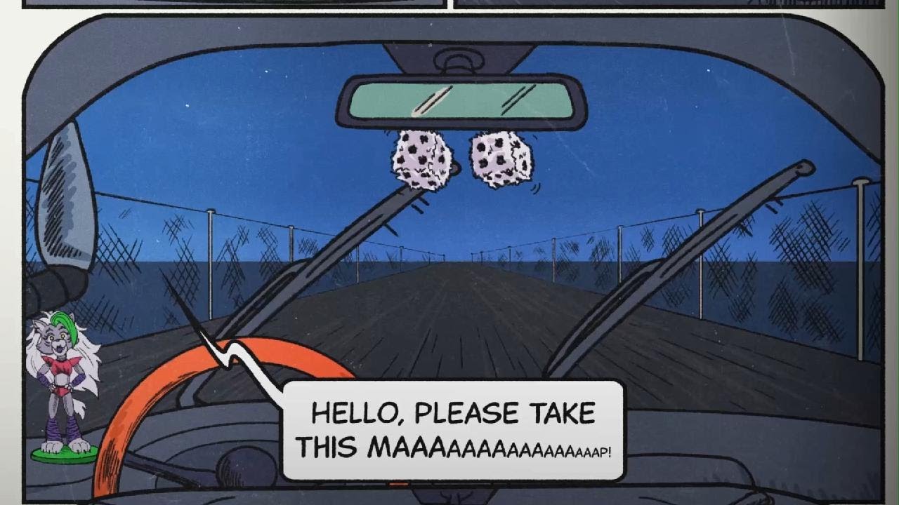 Five Nights at Freddy's: Security Breach van ending - YouTube