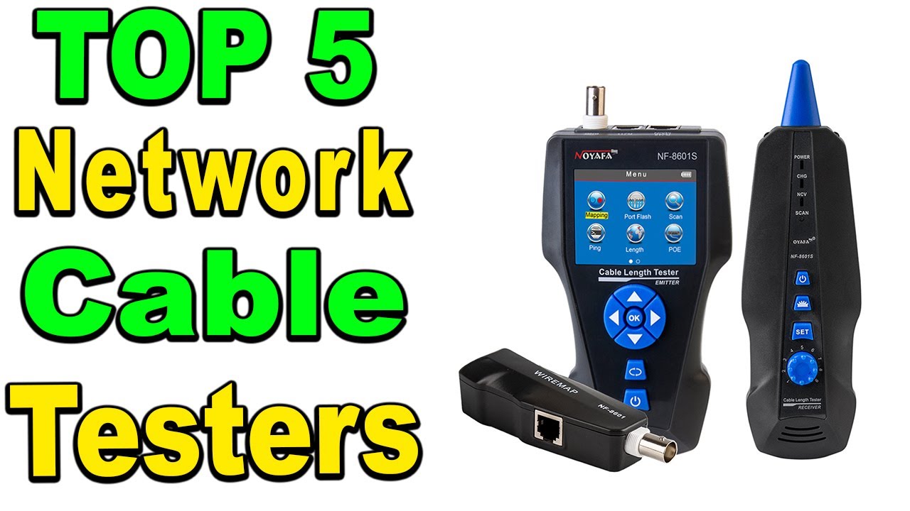 Top 5 Best Network Cable Testers Review 2023 - YouTube
