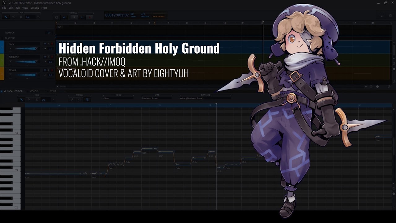 【Oliver】.hack//IMOQ - Hidden Forbidden Holy Ground【Vocaloid 5 Cover ...