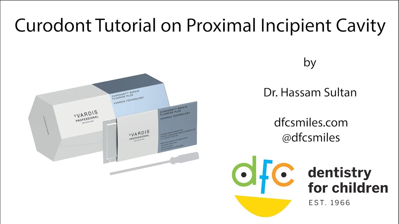 Curodont Application on Proximal Incipient Cavity - YouTube