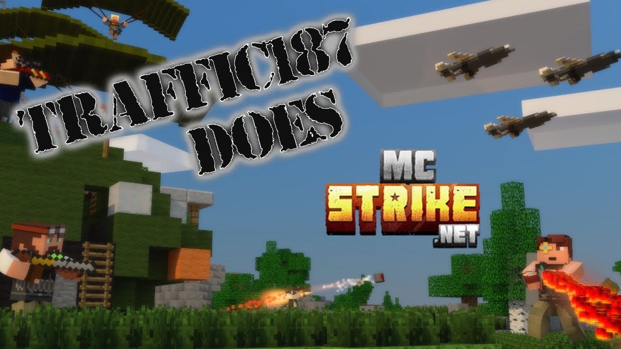 [CUBECRAFT TS] mcstrike.net - Minecraft + Guns - YouTube