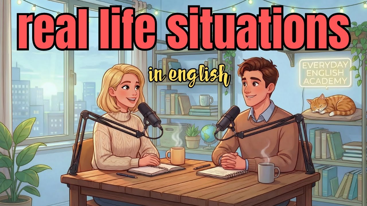 Learn English for Real Life Situations - Beginner English Conversation ...