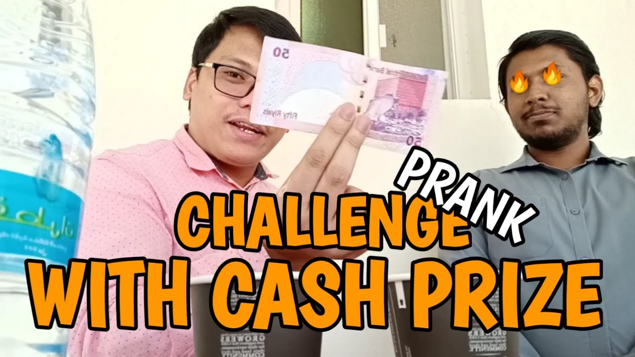 VLOG 014 - CHALLENGE PRANK WITH CASH PRIZE 😍 - YouTube