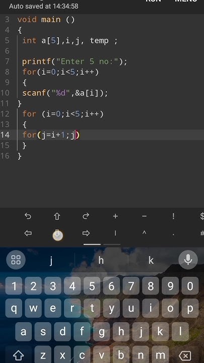 Bubble sort in c language|DSU program diploma 2nd year 3rd semester DSU ...