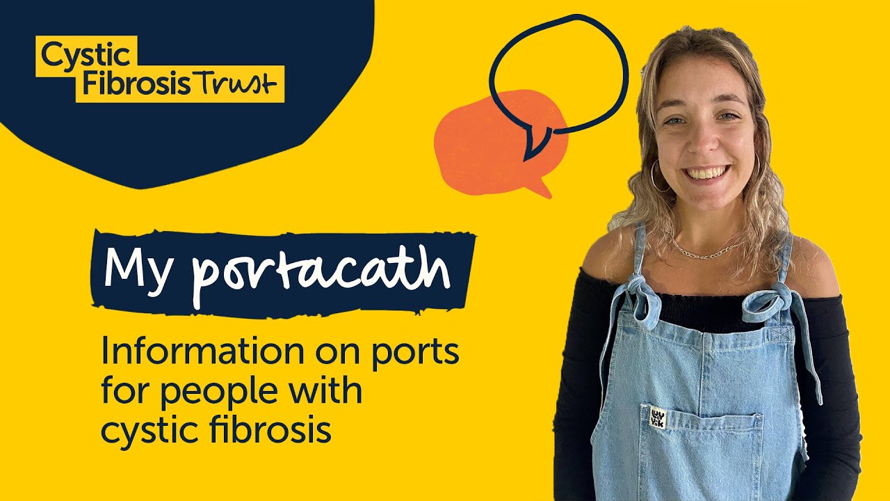 My portacath | Information on ports for people with cystic fibrosis ...