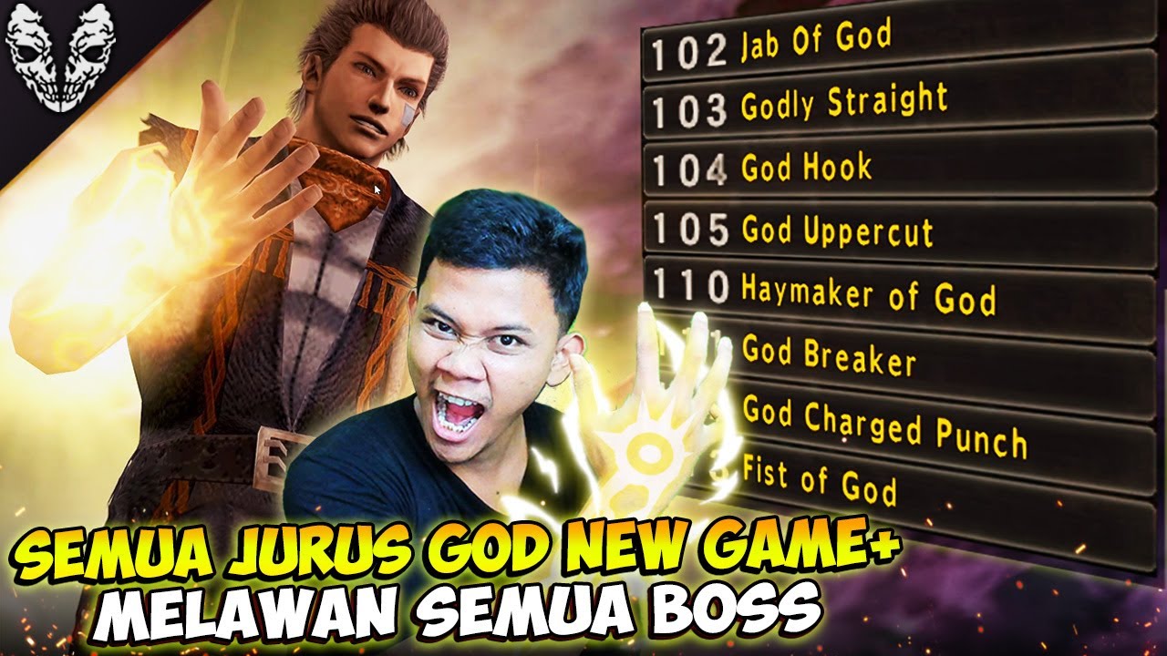 SEMUA TECHNIQUES GOD DARI NEW GAME+ GOD HAND - MELAWAN SEMUA BOSS (HARD ...