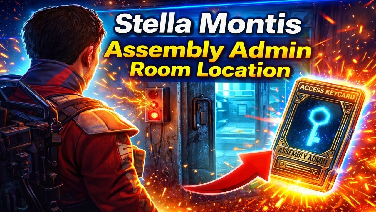 Assembly Admin Room Key Location on Stella Montis [Arc Raiders] - YouTube