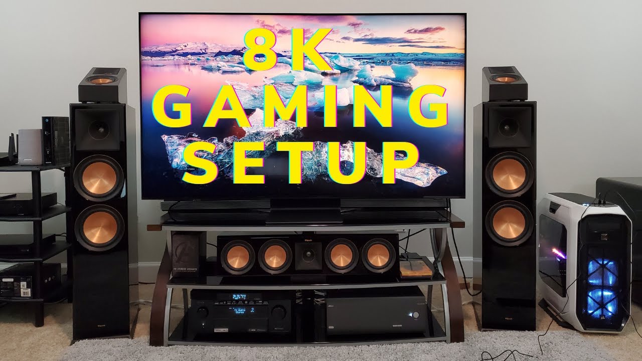 8K PC Gaming Setup Tour using RTX 3090 RTX 3080 - YouTube