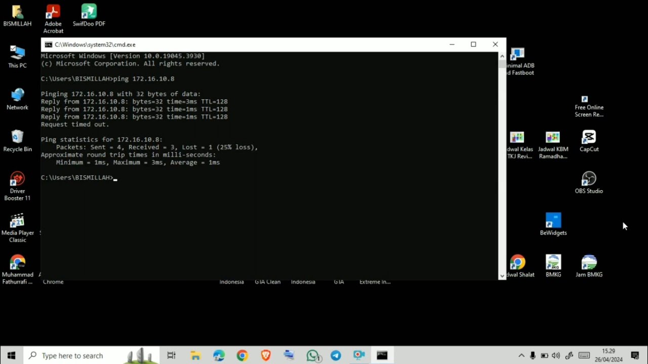 Instalasi Jaringan LAN (setting ip address, membuat kabel jaringan ...