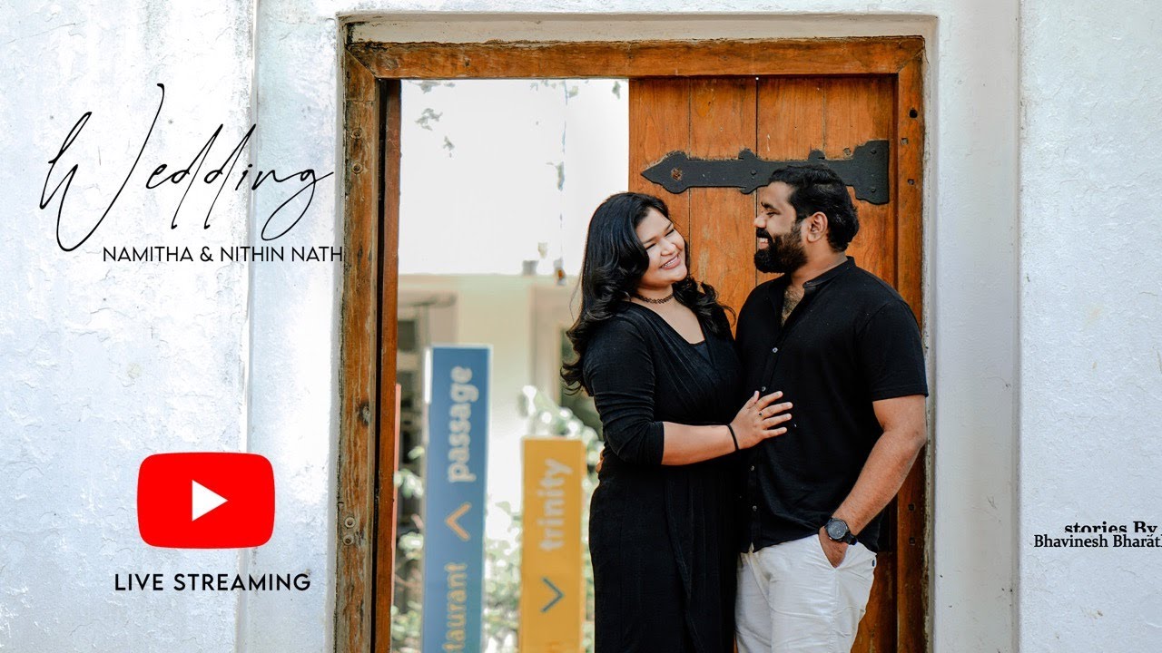 WEDDING | NAMITHA & NITHIN NATH | 17TH DECEMBER 2020 | LIVE - YouTube