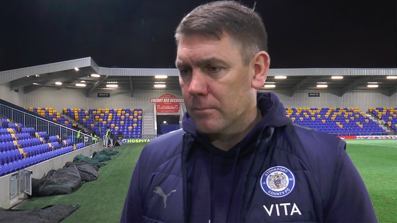 Dave Challinor Post-Match Interview - AFC Wimbledon - YouTube