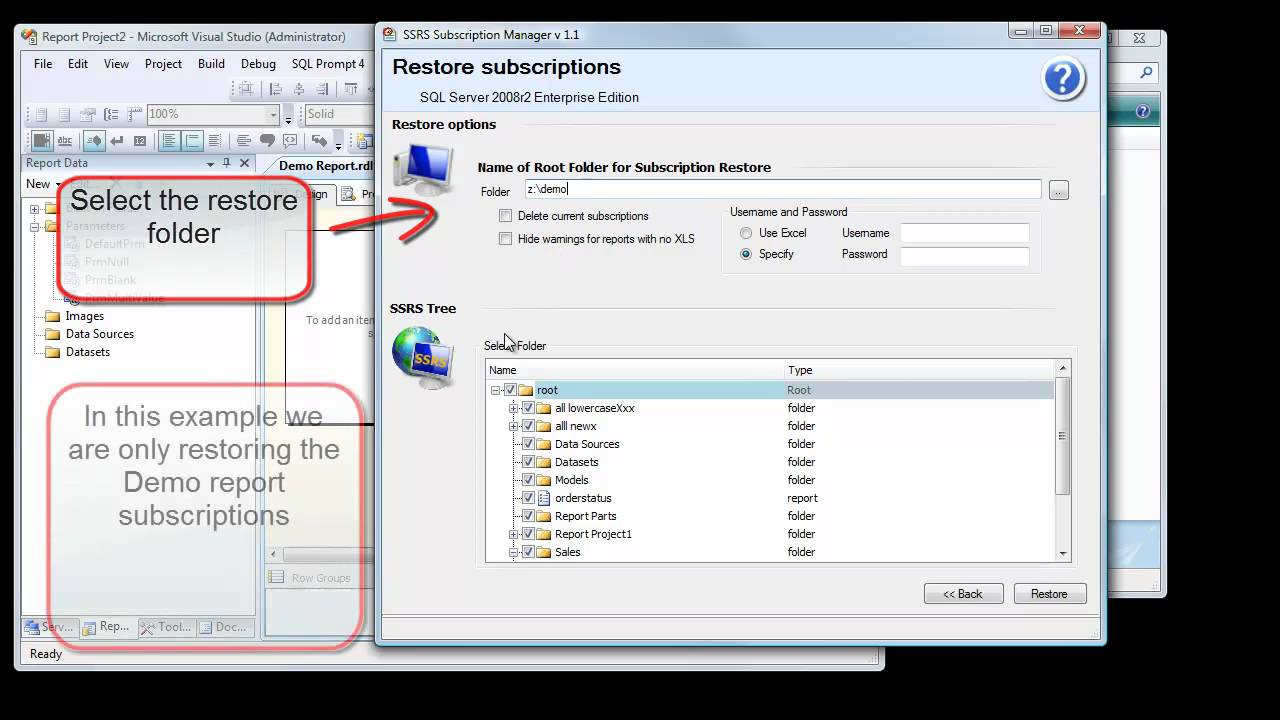 Using SSRS Subscription Manager - YouTube