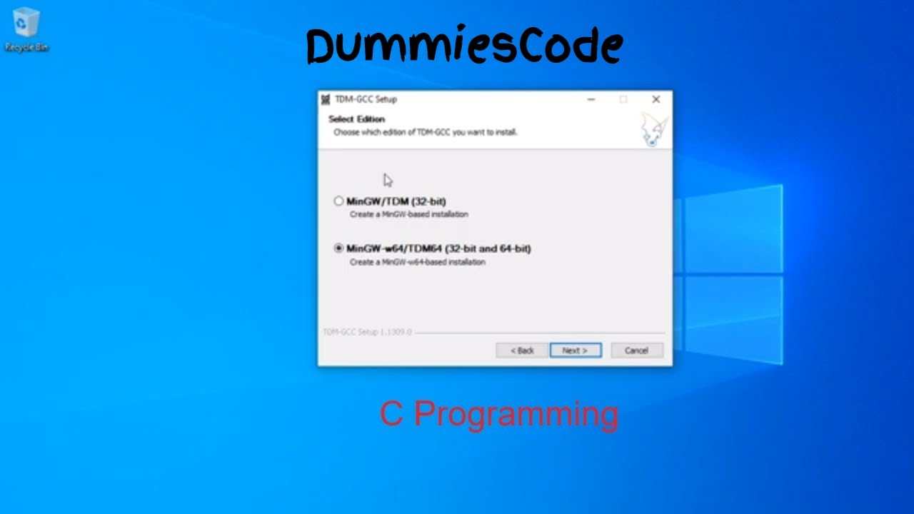 How To Install Compiler C C Dummiescode Youtube