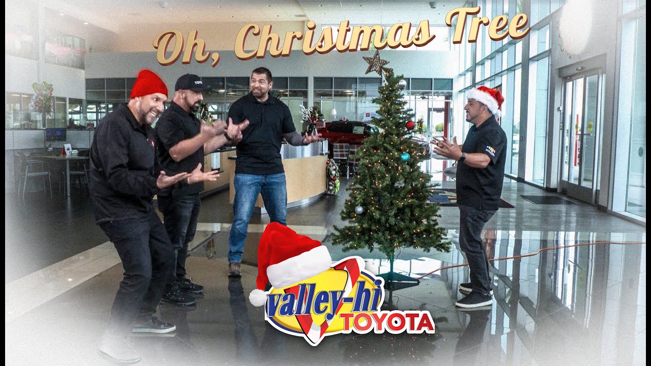 Oh Christmas Tree- Toyotathon at Valley Hi Toyota - YouTube