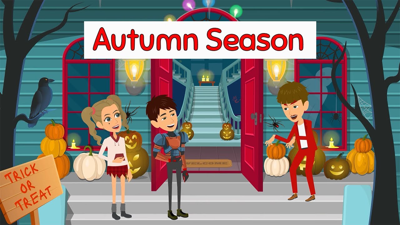 The Season Series : Autumn - Easy Learn English Speaking Practice - YouTube