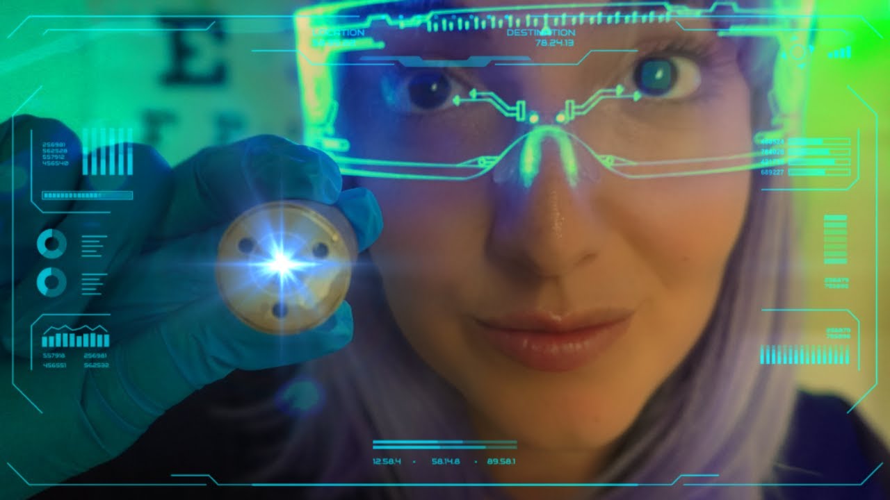 ASMR 🌙 Sci Fi Medical Memory Extraction - YouTube