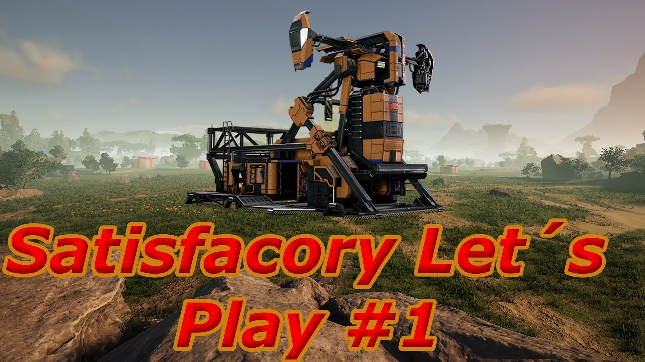 Satisfactory #1 U8, Neu Beginn, die HUB bauen - YouTube