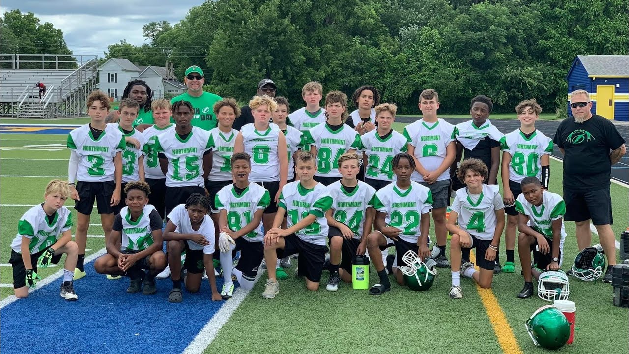 Northmont 7th grade football | 7 on 7 at Springfield - YouTube