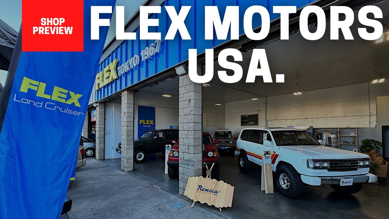Grand Opening of "Flex Motor USA" in San Diego. - YouTube
