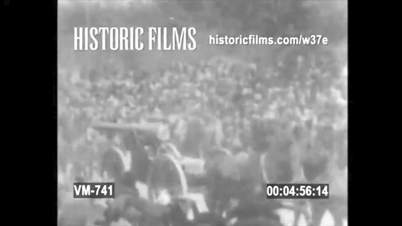 1899 - Battery K Siege Guns - James Henry White (Edison Studios) - YouTube