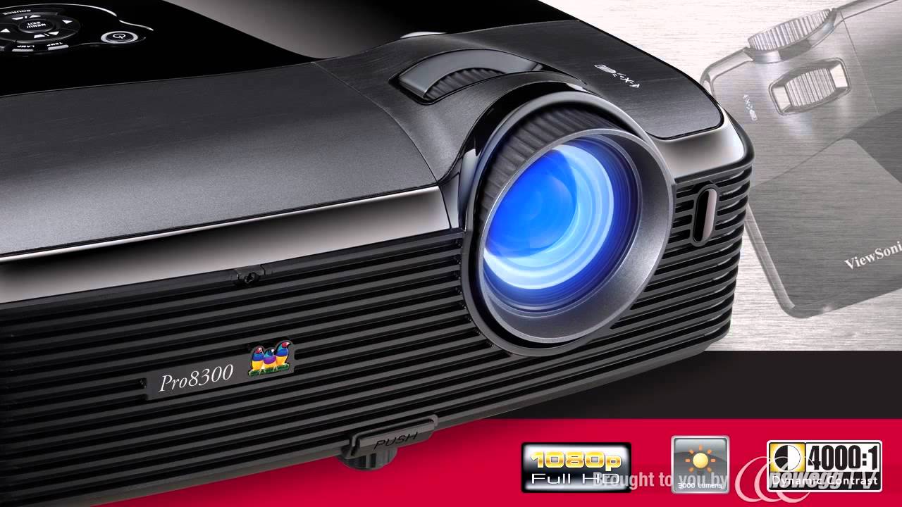 Product Tour: ViewSonic PRO8300 1920 x 1080 3000 lumens DLP Projector ...