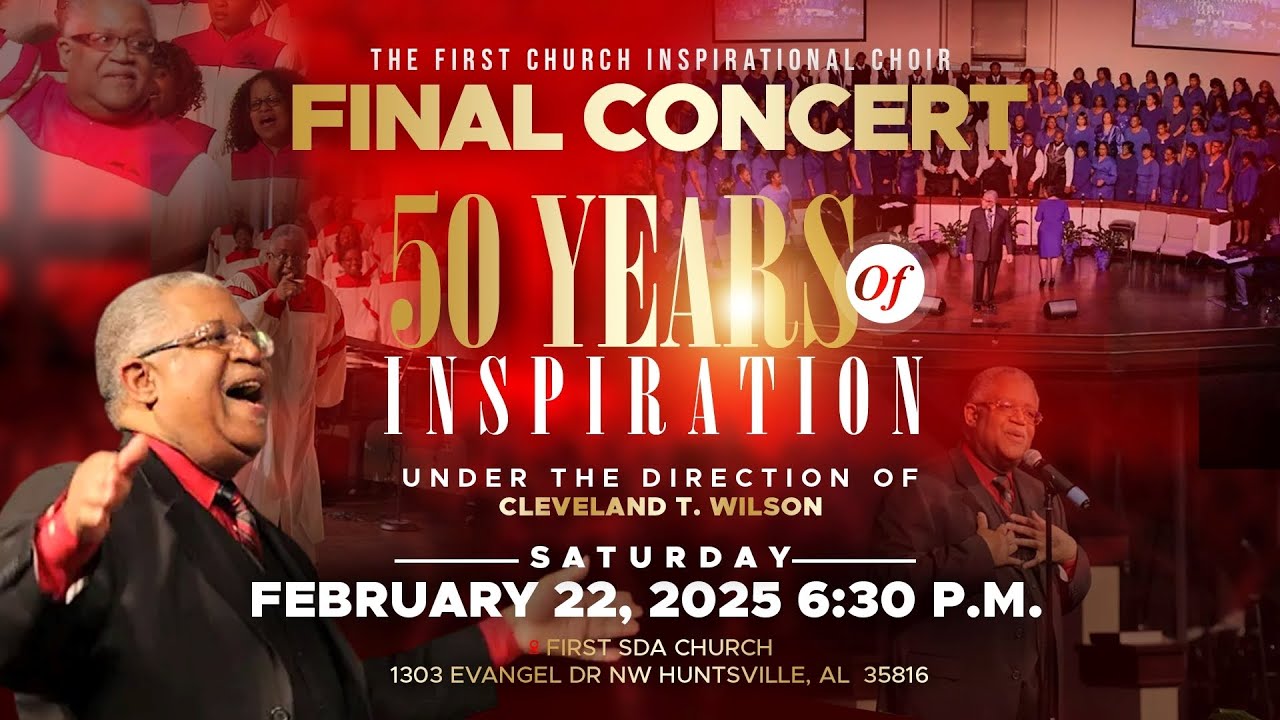 50 Years of Inspiration - First Church Inspirational Choir FINAL ...