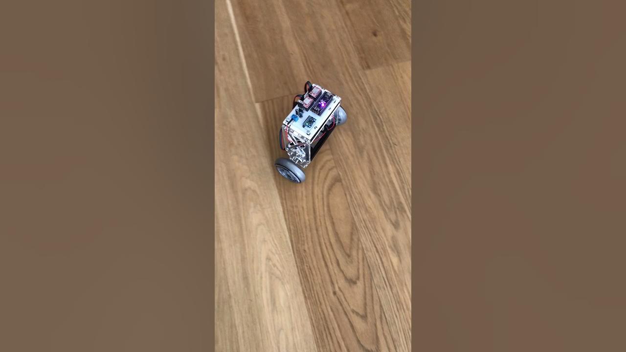 Remote controlled self-balancing robot - YouTube
