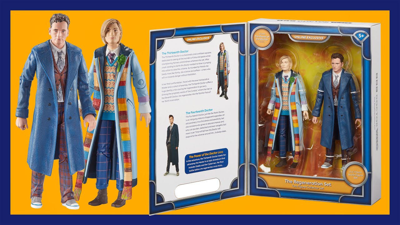 FOURTEENTH DOCTOR FIGURE Doctor Who The Regeneration Set Overview