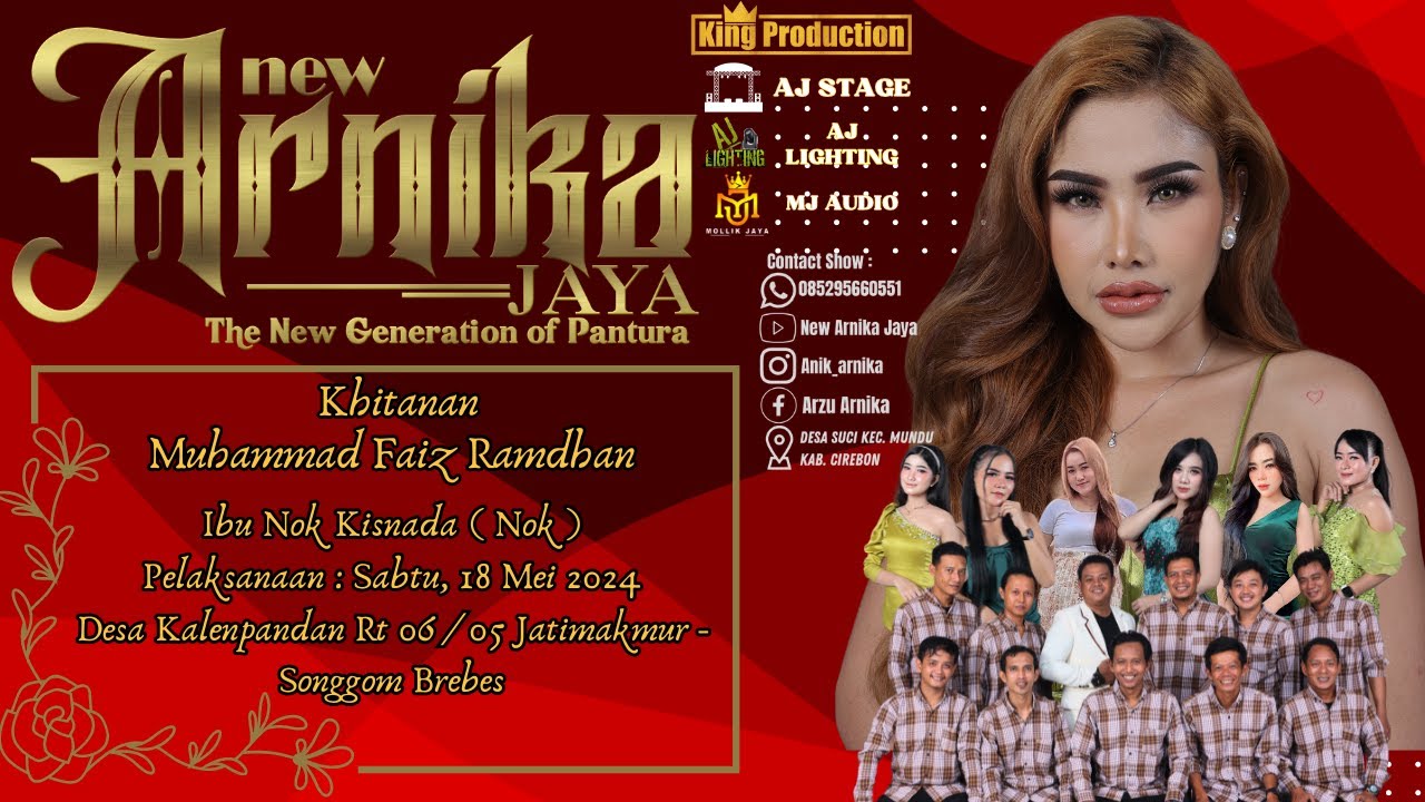 🔴 LIVE SIANG NEW ARNIKA JAYA SABTU, 18 MEI 2024 DESA KALENPANDAN KEC ...