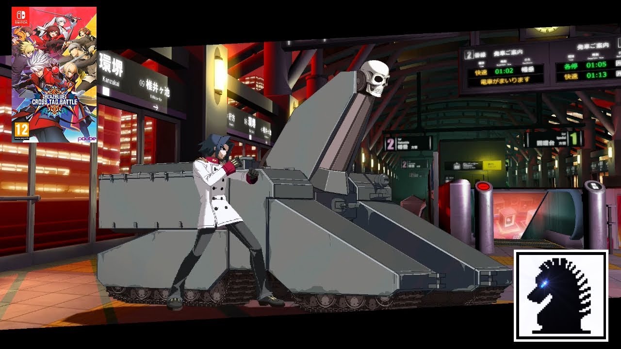 NS BlazBlue: Cross Tag Battle - Vs. Mode - Akatsuki & Blitztank - YouTube