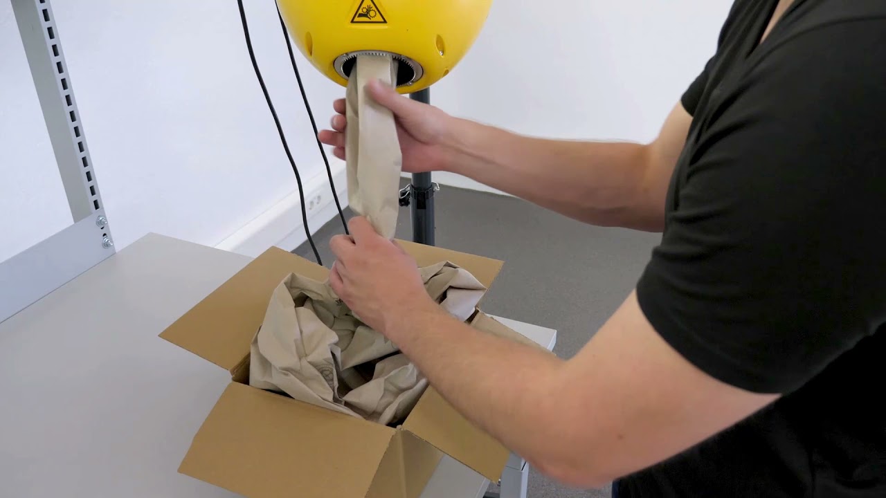 SpeedMan Pro - pakkauksen täyttö | Mercamer - YouTube