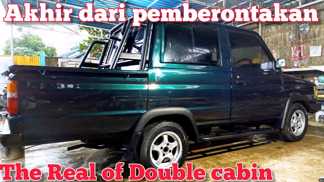 Restorasi Toyota kijang super jadi dobel kabin 4K HD 60FPS - YouTube