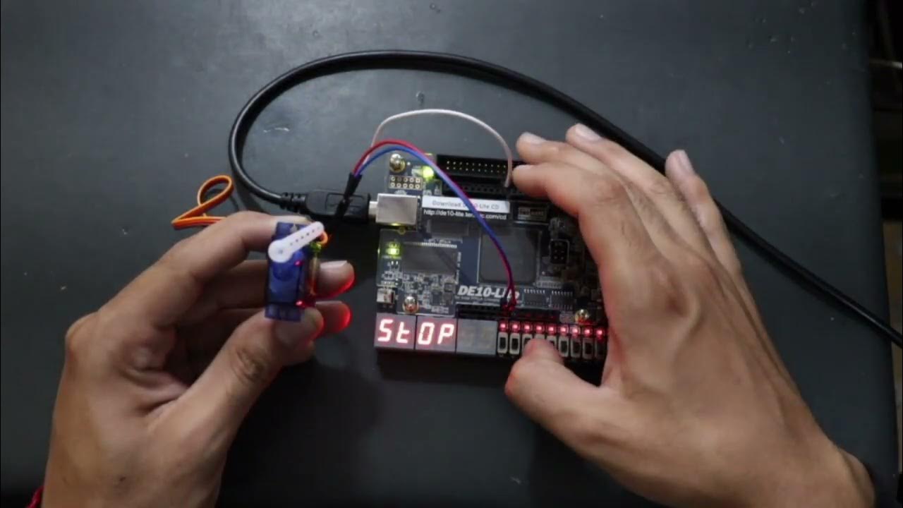 Proyecto 2. ServoMotor + ALU || FPGA & VHDL - YouTube
