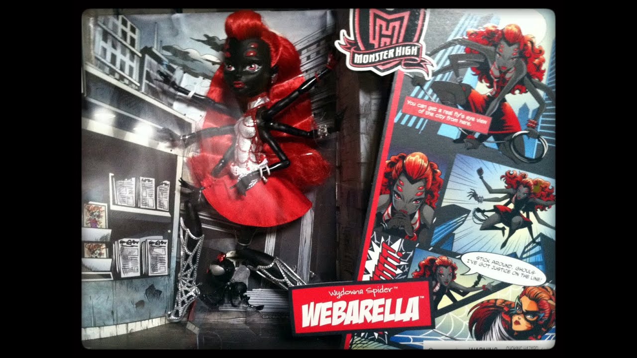 Monster High SDCC Webarella - YouTube